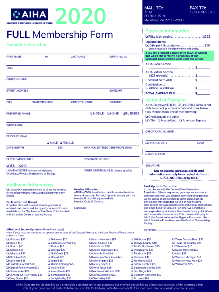 Fillable Online aiha-assets.sfo2.digitaloceanspaces.com AIHAReopening: Guidance for General ...