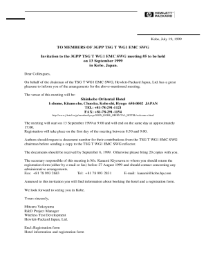 Fillable Online TSG T WG1 EMC SWG - 3GPP Fax Email Print - pdfFiller