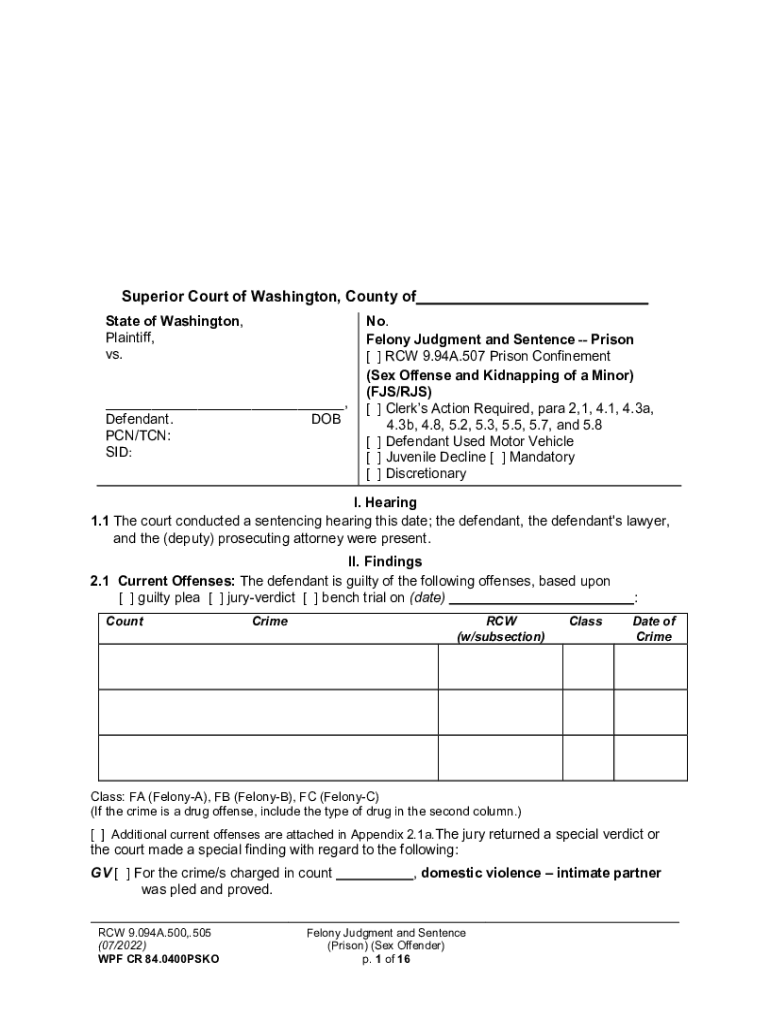 Fillable Online 507 Prison Confinement Fax Email Print - pdfFiller