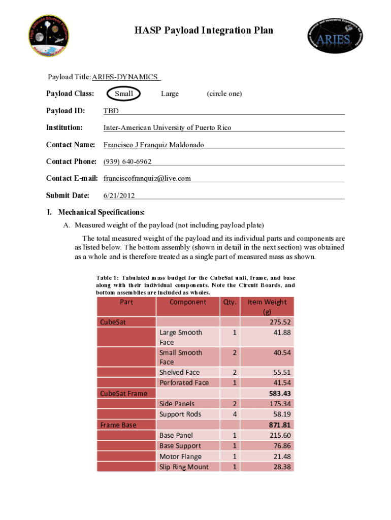 Fillable Online laspace lsu docest.compayload-specification-and-integrationPayload Specification ...