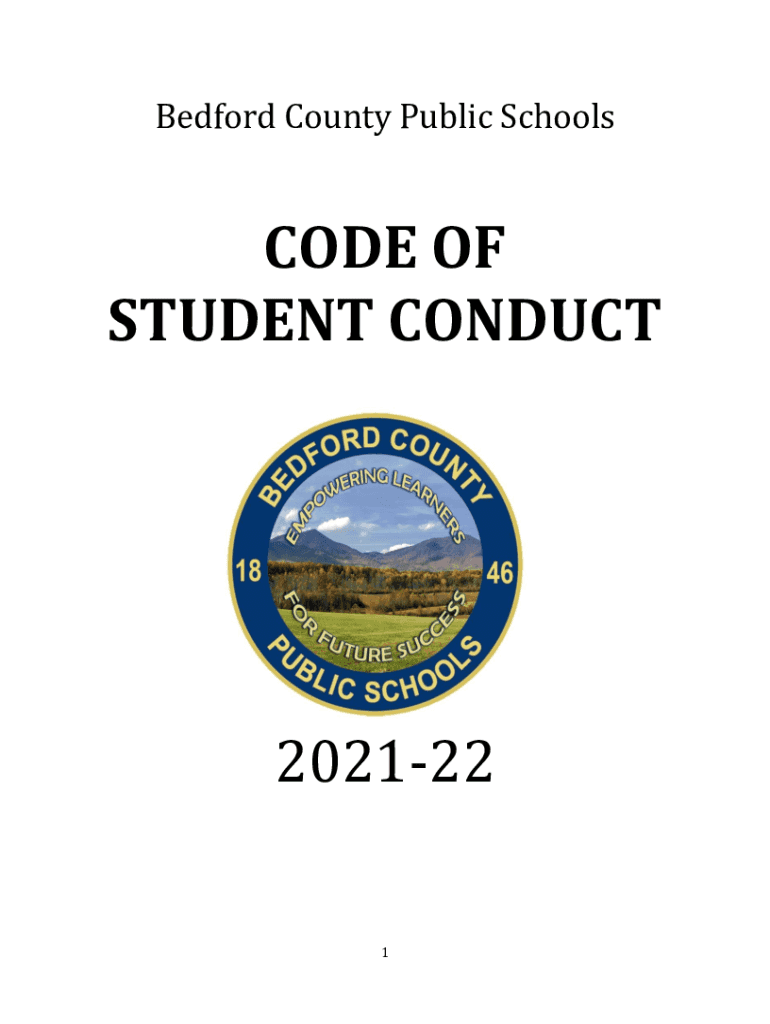 Fillable Online School Board - Bedford County Public Schools ...