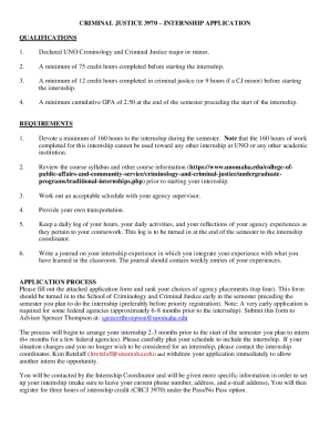 Fillable Online www.coursehero.comInternship-ApplicationdocInternship ...