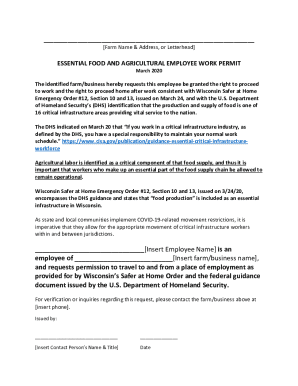 Fillable Online Insert Employee Name, and Employees address is an ...