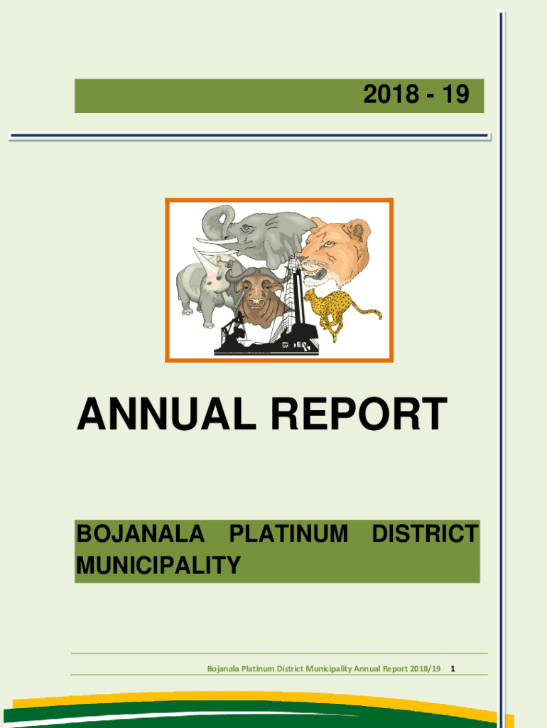 Fillable Online mfma treasury gov mfma.treasury.gov.zadocuments05Bojanala Platinum District ...