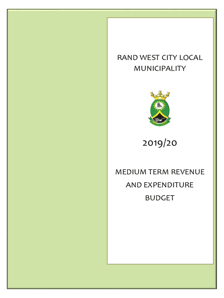 Fillable Online mfma treasury gov RAND WEST CITY LOCAL MUNICIPALITY - mfma.treasury.gov.za Fax ...
