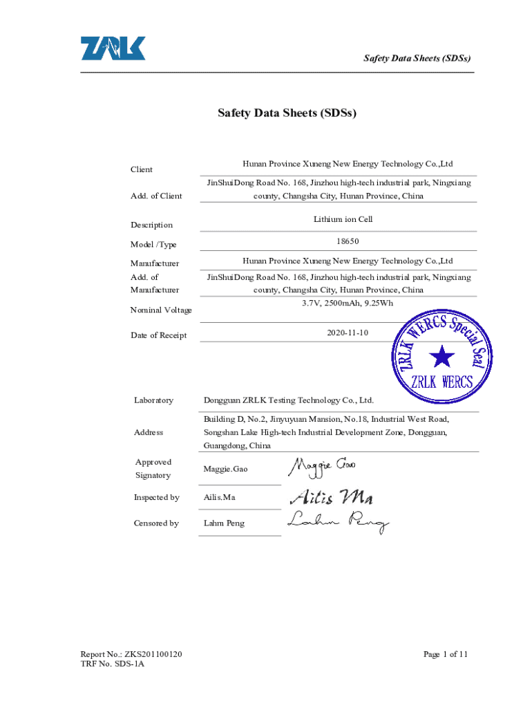 Fillable Online Grainger Safety Data Sheets (SDS) for OSHA Compliance ...