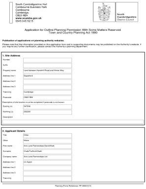 Fillable Online www.torbay.gov.ukmedia15158Application for Outline ...