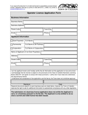 Fillable Online Tow Truck Vehicle Licence Application Form - caledon.ca ...