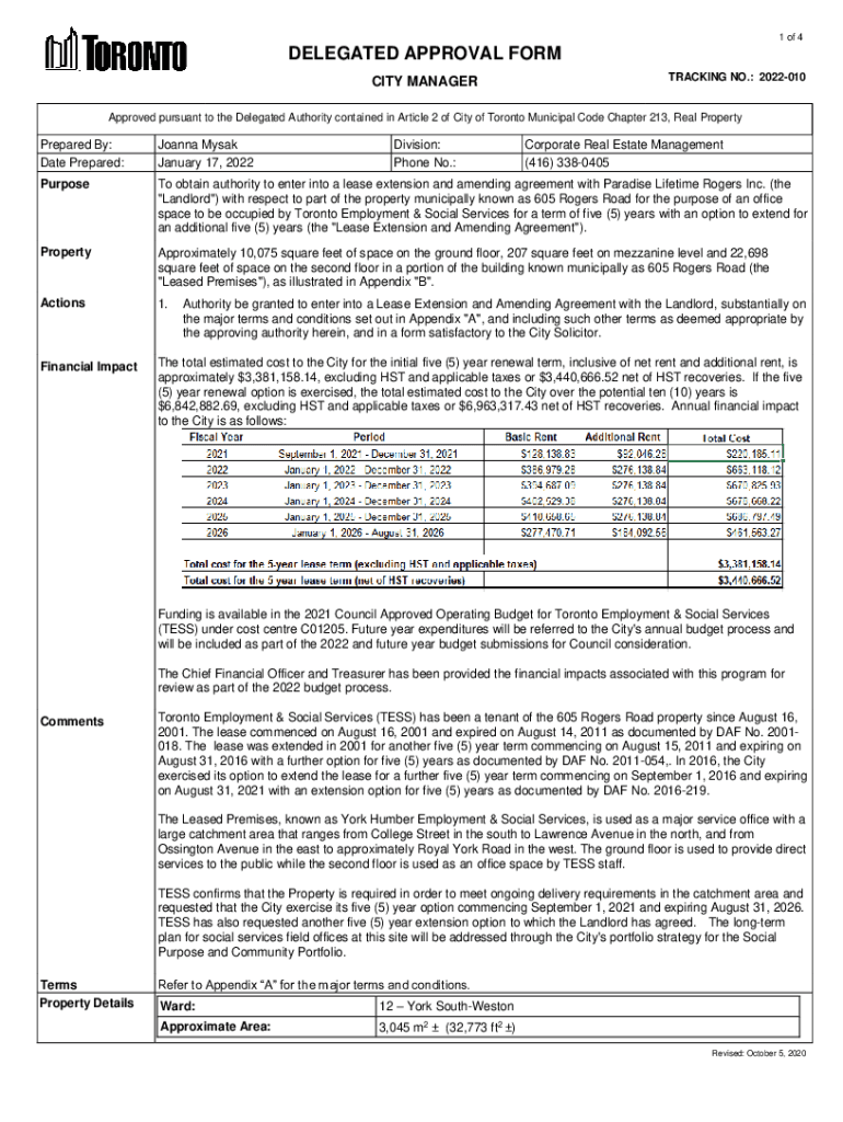 Fillable Online www.toronto.ca 02 93b1/2022/010605-Rogers-Rd1 of 4 ...