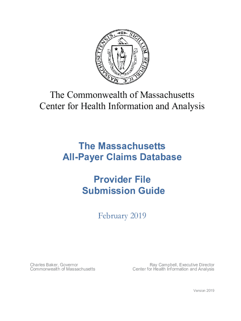 Fillable Online APCD Provider File Submission Guide Fax Email Print - pdfFiller