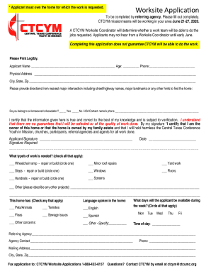 Fillable Online VPP Application Instructions for the - Occupational ...