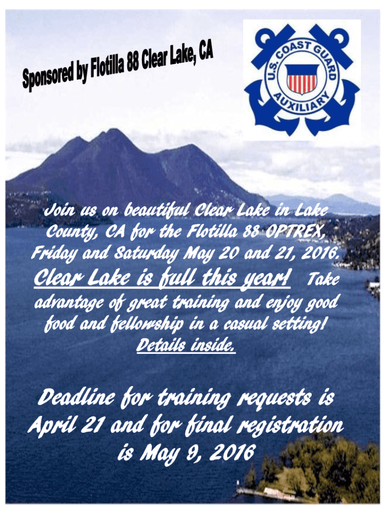 Fillable Online wow.uscgaux.infocontentWelcome to the Flotilla 8-8 ...