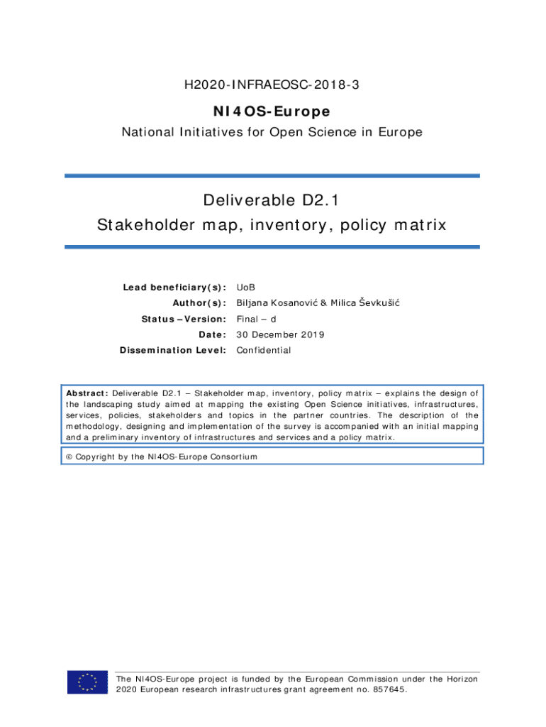 Fillable Online EXAMPLE of Stakeholder Analysis & Mapping with Template - Guru99 Fax Email Print ...