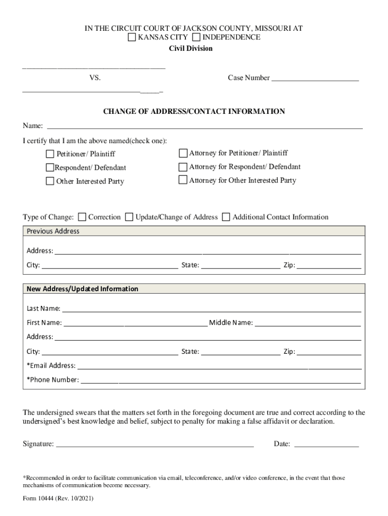 Fillable Online www.16thcircuit.orgcivil-recordsCivil Records - 16th Circuit Court of Jackson ...