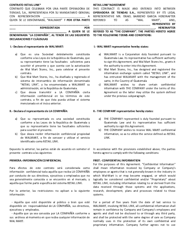 Fillable Online cdn.corporate.walmart.com933cCONTRATO RETAIL LINK ...