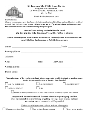Fillable Online Altar Server Registration Fillable.pdf - cloudfront.net ...