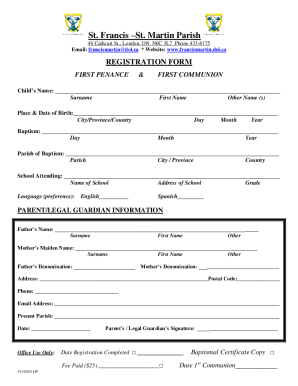 Fillable Online St. Martin Parish - REGISTRATION FORM - cloudfront.net ...