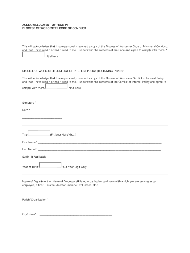 Fillable Online Acknowledgement Receipts (With Template and 2 Samples ...