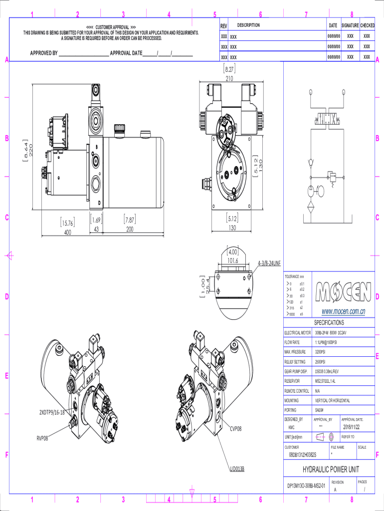 Fillable Online Certified Drawing - Drafting Standards, GD&T ...