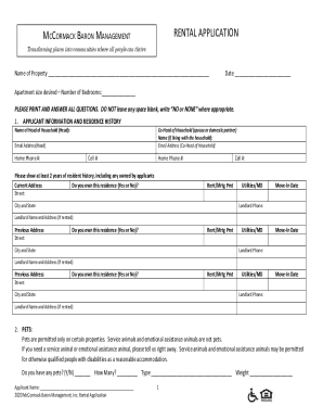 Fillable Online cdngeneral.rentcafe.com 314164610484631M C M RENTAL ...