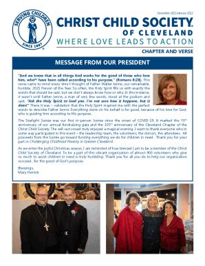 Fillable Online MESSAGE FROM OUR PRESIDENT - d2y1pz2y630308.cloudfront ...