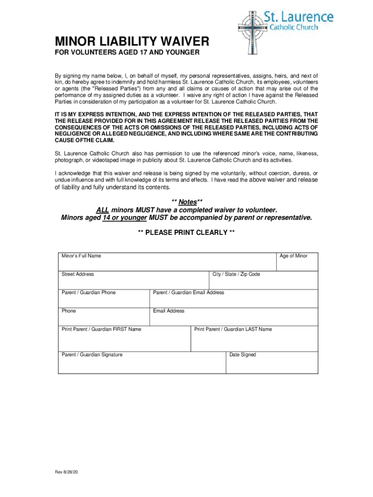Fillable Online www.pdffiller.com490192799--Minor-Waiver-FormFillable ...