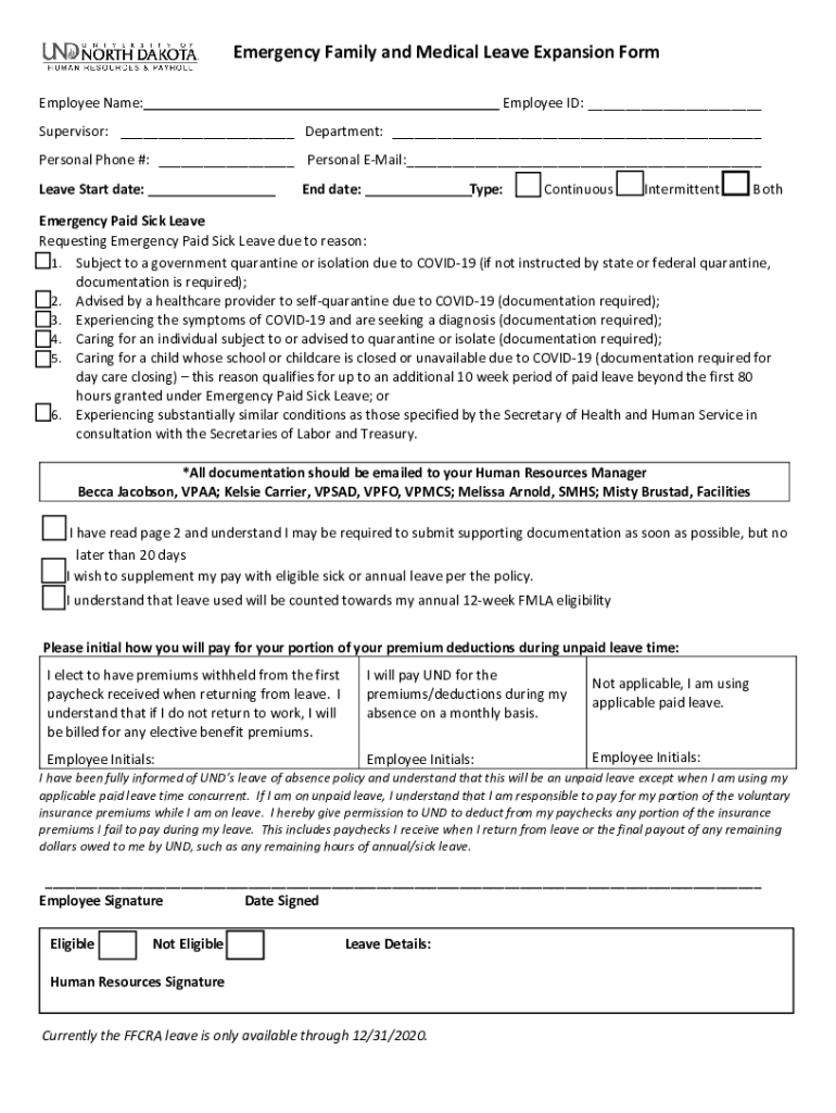 Fillable Online FMLA Request Form - Maricopa County, Arizona Fax Email Print - pdfFiller