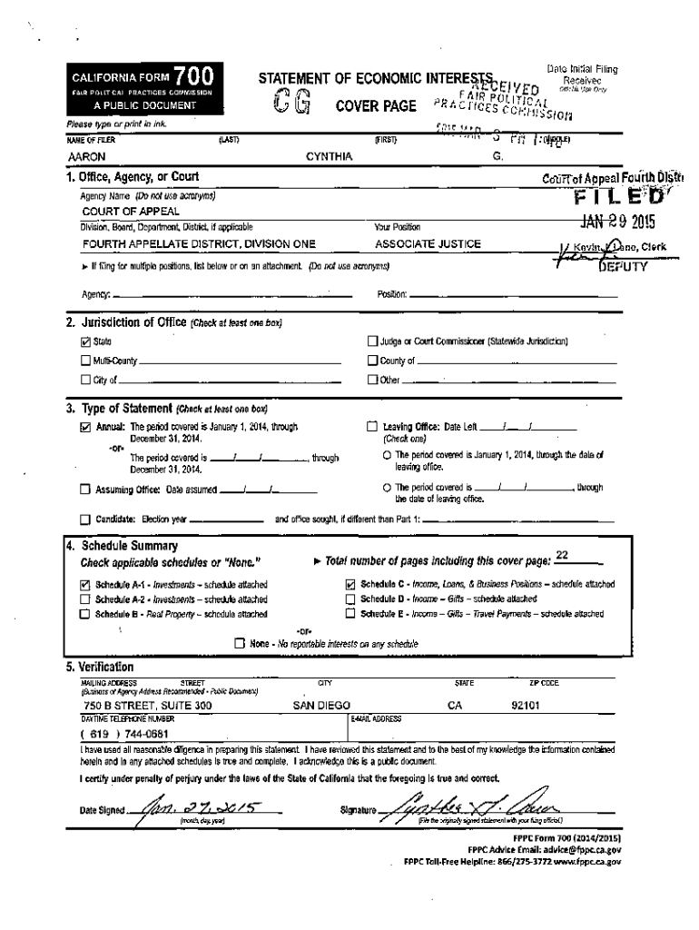 Fillable Online Aaron Cynthia G Fax Email Print - pdfFiller