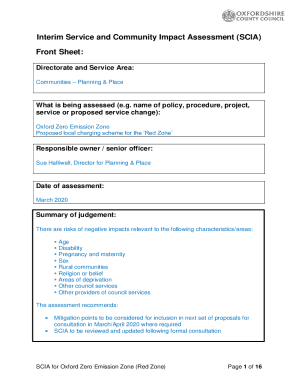 Fillable Online mycouncil.oxfordshire.gov.ukdocumentss50623Service and ...