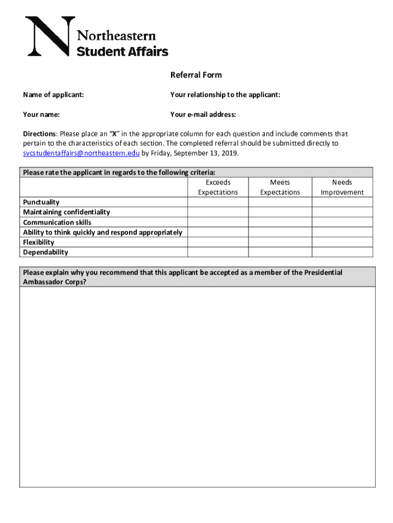 Fillable Online How to Mention a Referral in Your Cover Letter - The ...