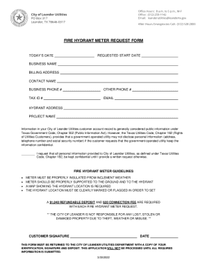 Fillable Online www.huttotx.govDocumentCenterViewCITY OF HUTTO FIRE ...