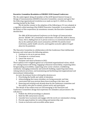 Fillable Online sigdoc acm About the ACM Organization - Association for ...