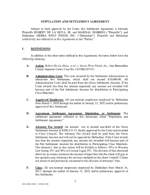 Fillable Online www.lawinsider.comclausecourt-approval-ofCourt Approval ...