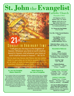 Fillable Online St.John theEvangelist - cloudfront.net Fax Email Print ...