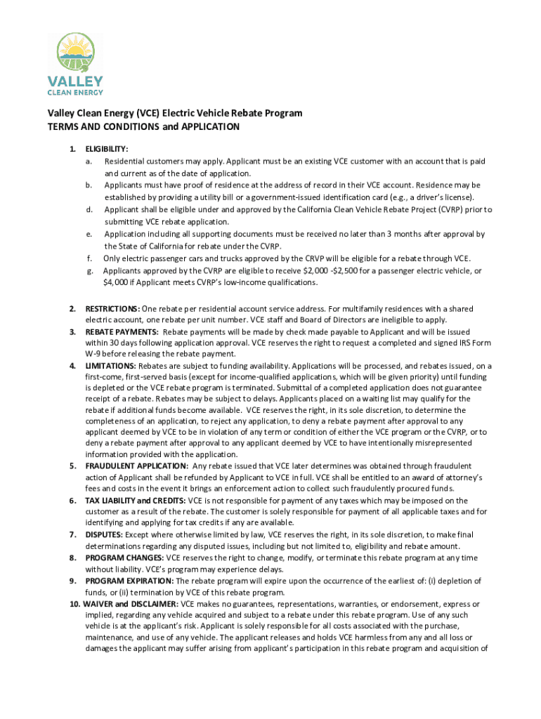 Fillable Online valleycleanenergy.orgwp-contentuploadsValley Clean ...