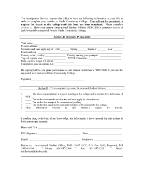 Fillable Online a- Transfer Form.doc Fax Email Print - pdfFiller