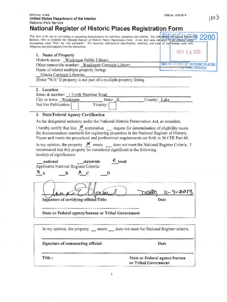 Fillable Online Waukegan Public Library. Identifier (file name) Fax ...