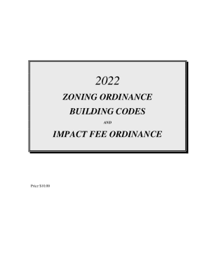 Fillable Online zoning ordinance building codes Fax Email Print - pdfFiller