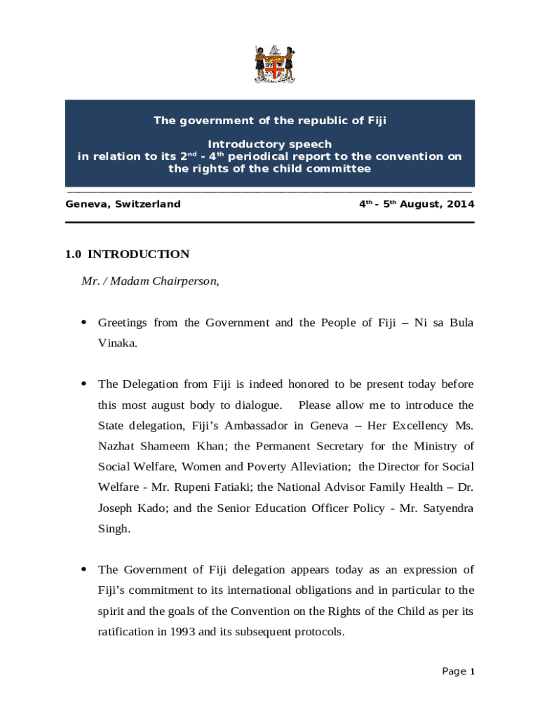 El Comit de Derechos del Nio advierte sobre el grave efecto fsico ...