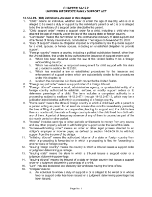 Fillable Online CHAPTER 159. UNIFORM INTERSTATE FAMILY SUPPORT ACT ...