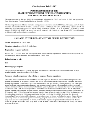 Fillable Online docs legis wisconsin dpi.wi.govsitesdefaultPROPOSED ...
