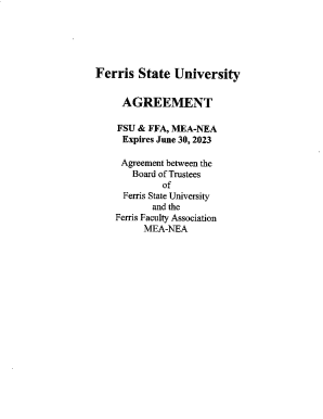 Fillable Online Ferris State University: Michigan College Campuses in Big Rapids MI ... Fax ...