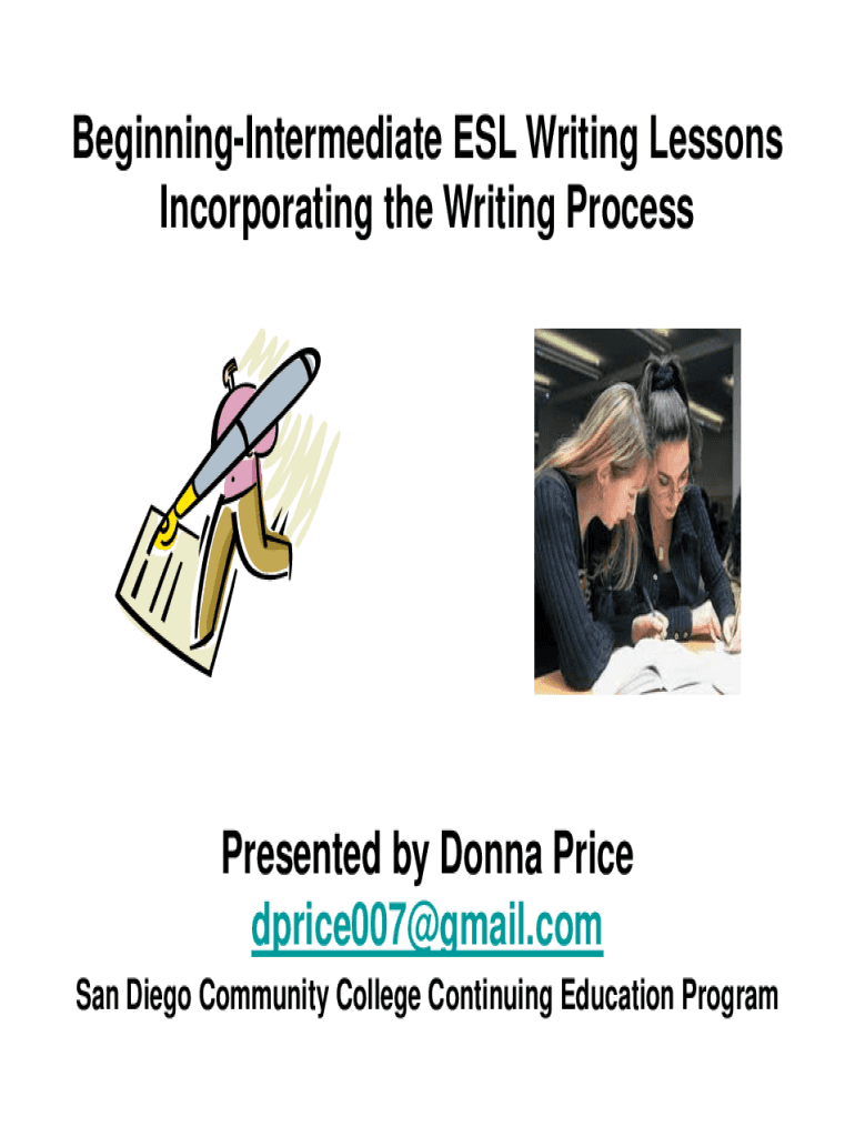 Fillable Online www.thoughtco.comfirst-lessons-in-writing ...