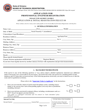 Fillable Online Oklahoma State Board of Licensure for Professional ...