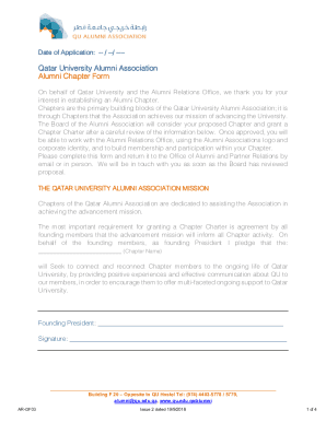 Fillable Online www.qu.edu.qastaticfilequQatar University Alumni ...