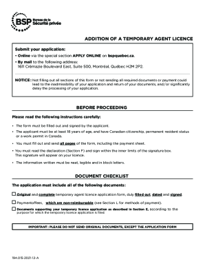 Fillable Online Security Guard Registration - Bureau of Security and ...