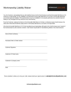 Fillable Online blog.waiverforever.combusiness-liability-waiverBusiness Liability Waiver Forms ...