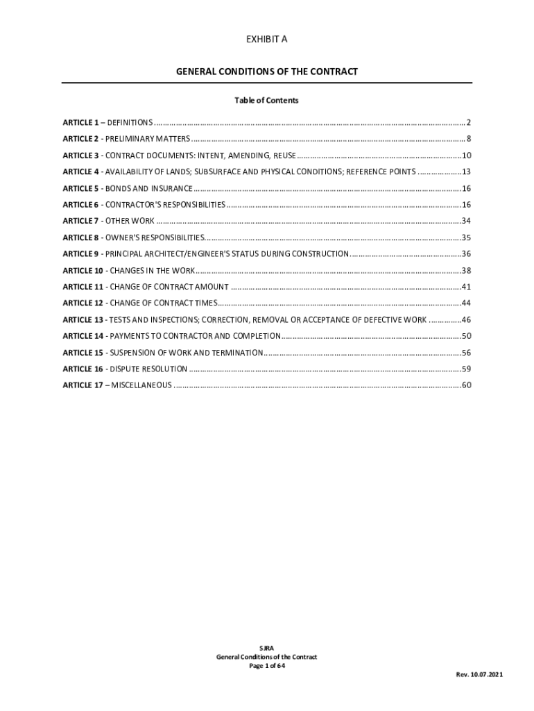 Fillable Online 1 GCC.docx - General Conditions of Contract Table of Contents 1 ... Fax Email ...