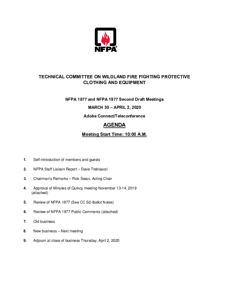 Fillable Online www.nfpa.orgassetsfilesTechnical Committee for Wildland ...