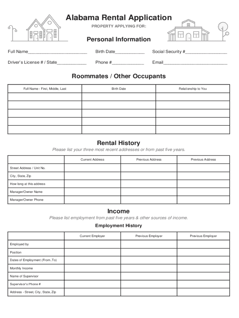 Fillable Online Single Use Rental ApplicationStandardRents.com Fax ...